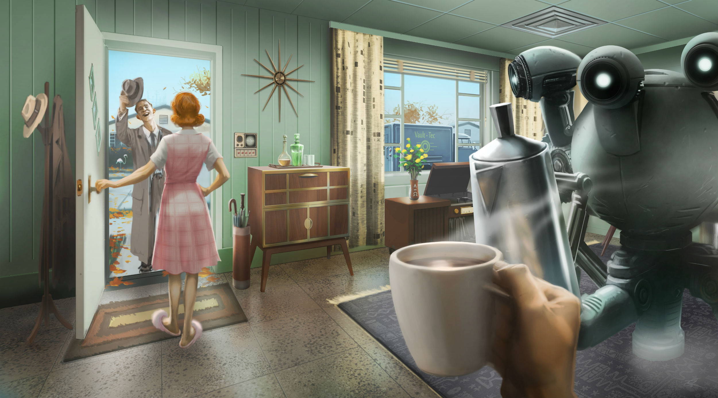 The Design Behind Fallout 4s Mister Handy