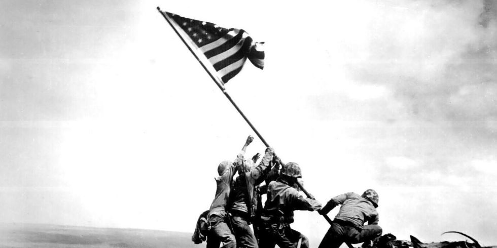Raising the Flag on Iwo Jima - Alchetron, the free social encyclopedia