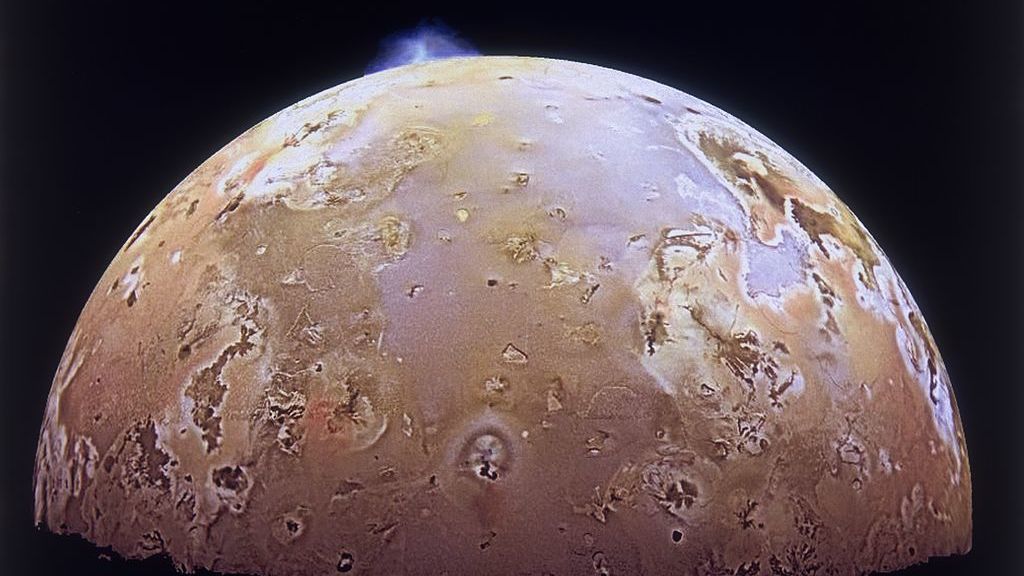 Io Moon Surface