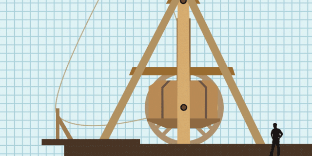 largest medieval trebuchet