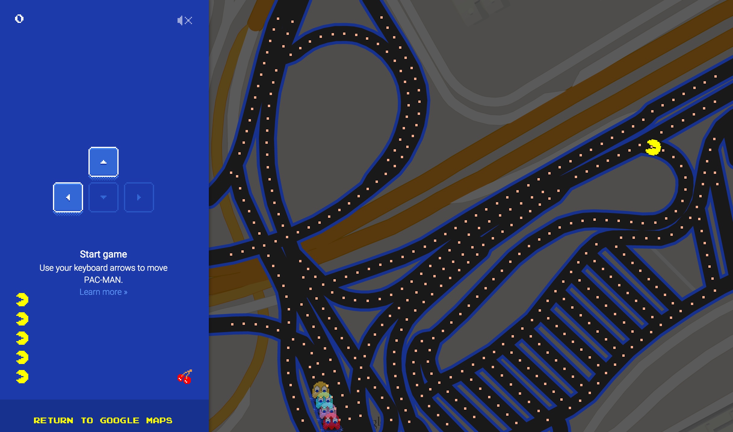 Pac Man Map