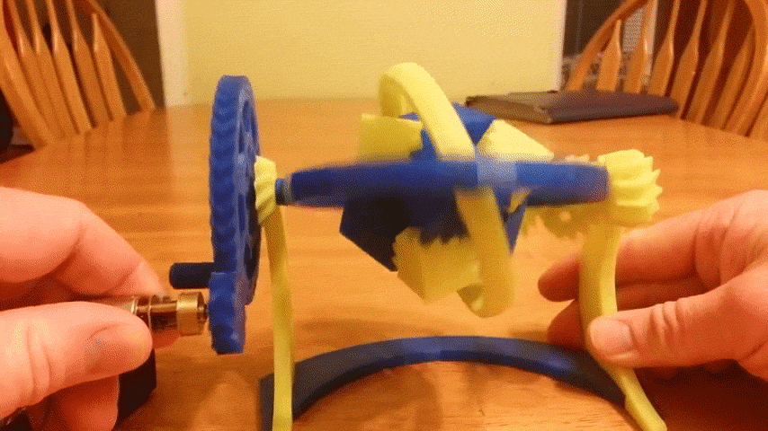 As long as there are gears, there will be pointless linkage ...