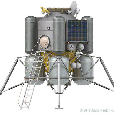 Future Manned Lunar Lander