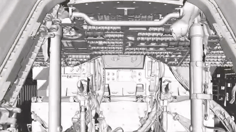Take a 3D Tour Inside the Apollo 11 Command Module