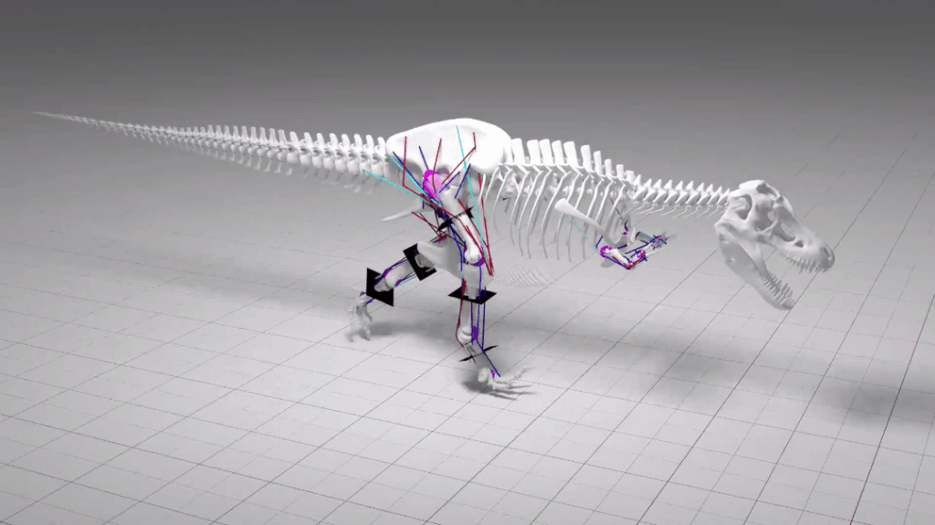Cartoon T Rex Arm Gearr