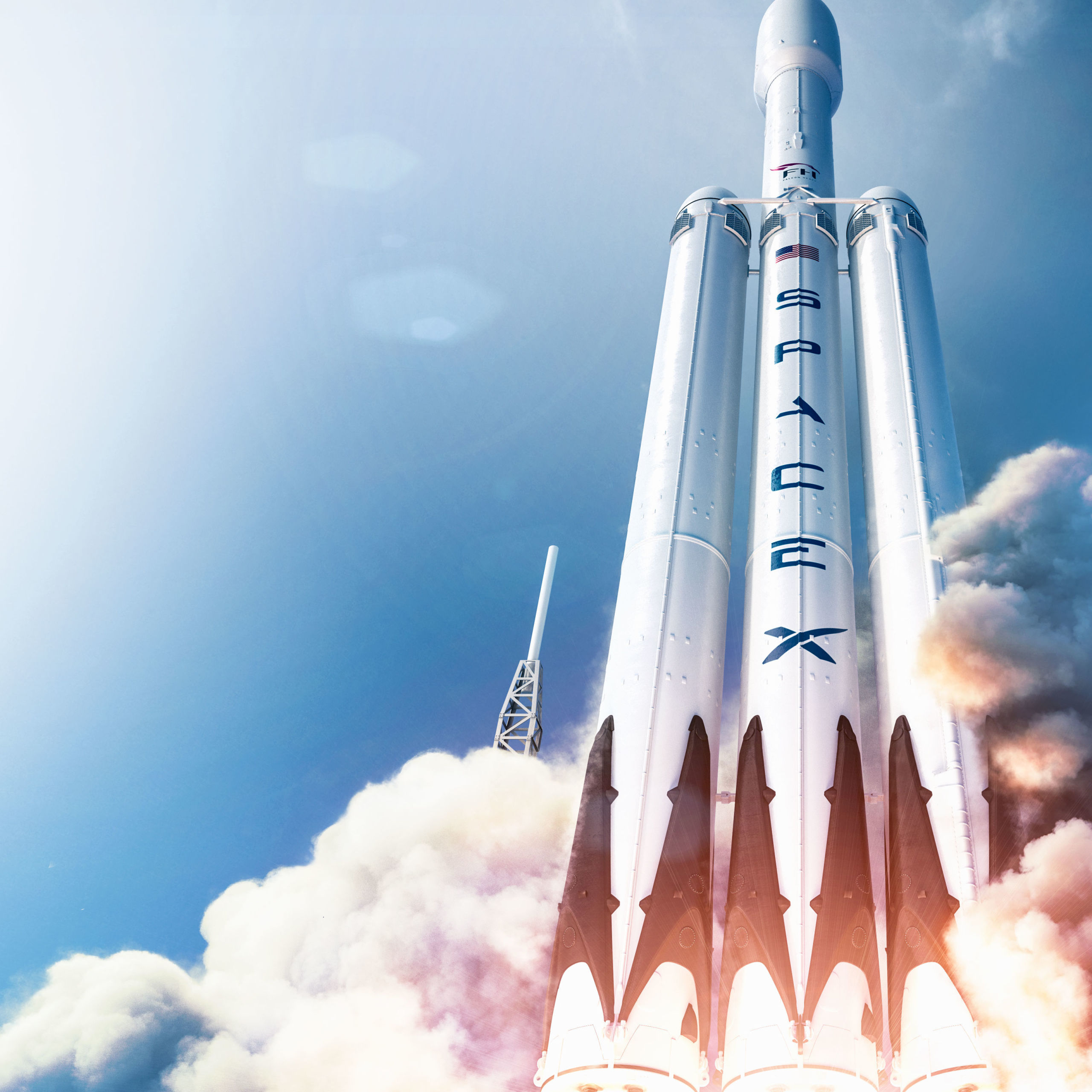 Falcon Heavy Spacex NASA Launches New GOES U Satellite Aboard SpaceX