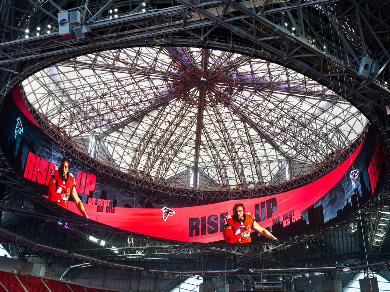 Falcons New Retractable Stadium