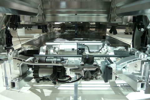 Tesla Model S Electric Car Pictures - Tesla Model S EV First Look