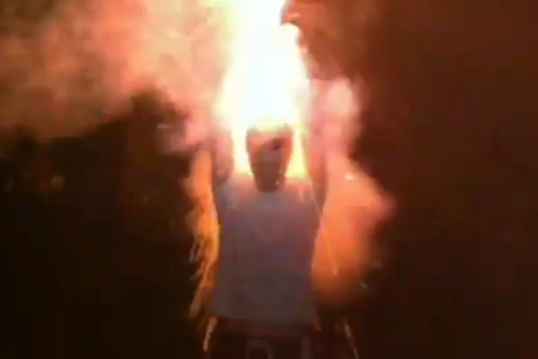 Funny Firework Fails - 10 Places Not to Set Off Fireworks